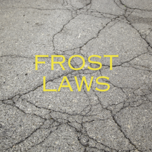 Frost Law Restrictions | Permit America, Inc.